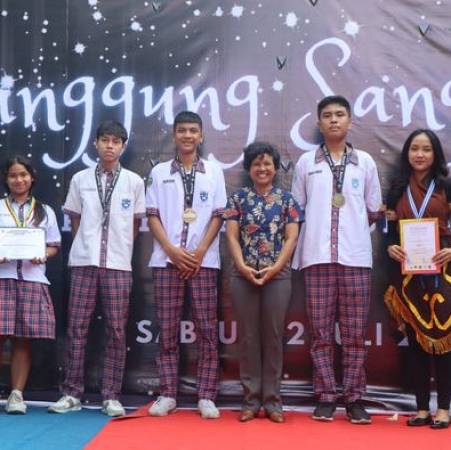 Panggung Sang Juara SMA Santa Maria Pekanbaru 2023