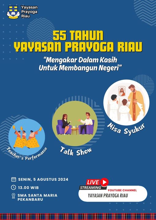 55 Tahun Yayasan Prayoga Riau