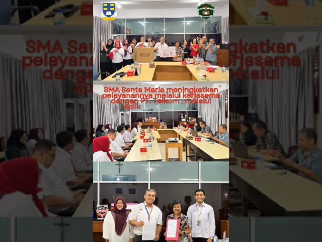 SMA Santa Maria Kolaborasi dengan Telkomsel